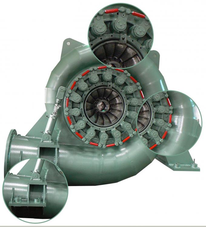 50HZ Hydro Electric Power System Francis 1 Mw Hydro Turbine Generator