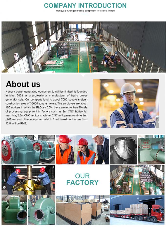 Casting Steel Turgo Impulse Turbine 700kw Turgo Wheel Generator