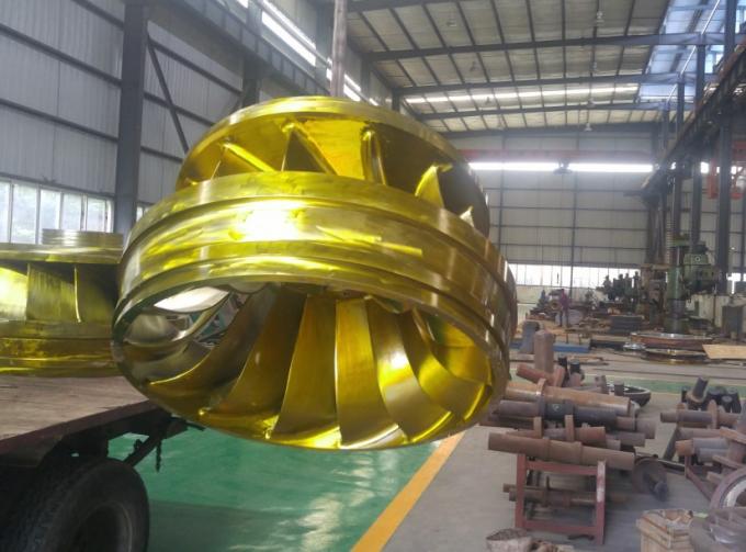 Split Welded 0.5m Francis Turbine Runner 300KW High Toughness Water ...