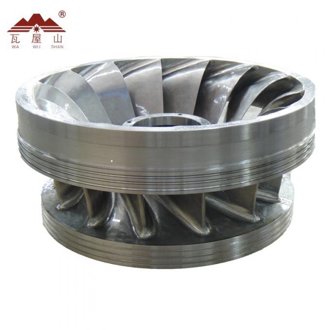 Francis Water Turbine Runner Axial Flow Water Turbine Parts