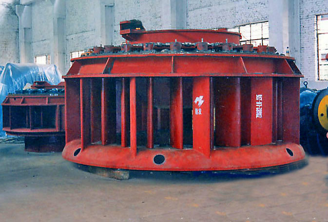 Kaplan Hydro Turbine 400V Synchronous Generator with ZG20SiMn Guide ...