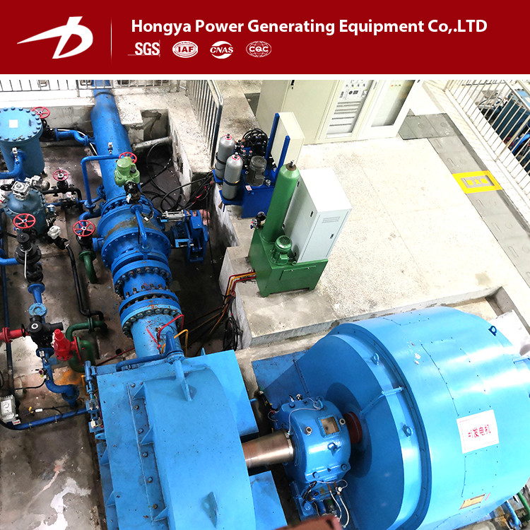 Vertical Turbine Hydro Electric Power System 2000kw 0.8-0.9 Power Factor