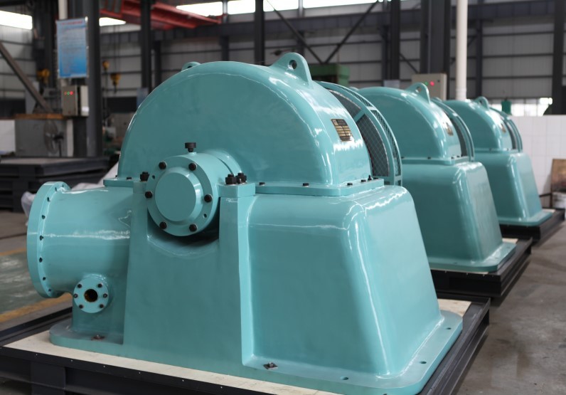 Casting Steel Turgo Impulse Turbine 700kw Turgo Wheel Generator