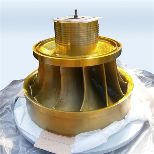 Francis Water Turbine Runner Axial Flow Water Turbine Parts