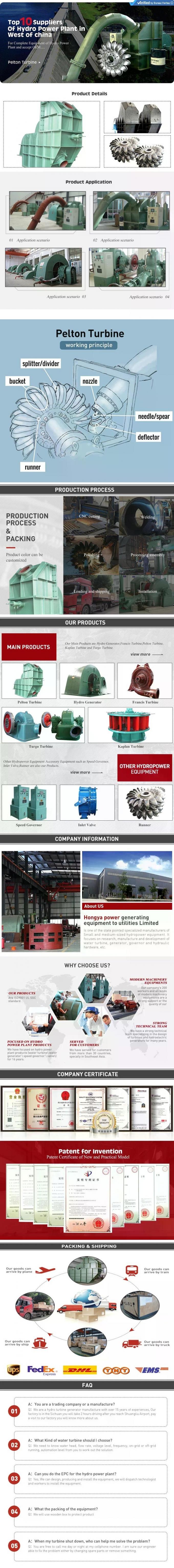 Micro Hydro Turbine for Small-Scale Hydropower Projects